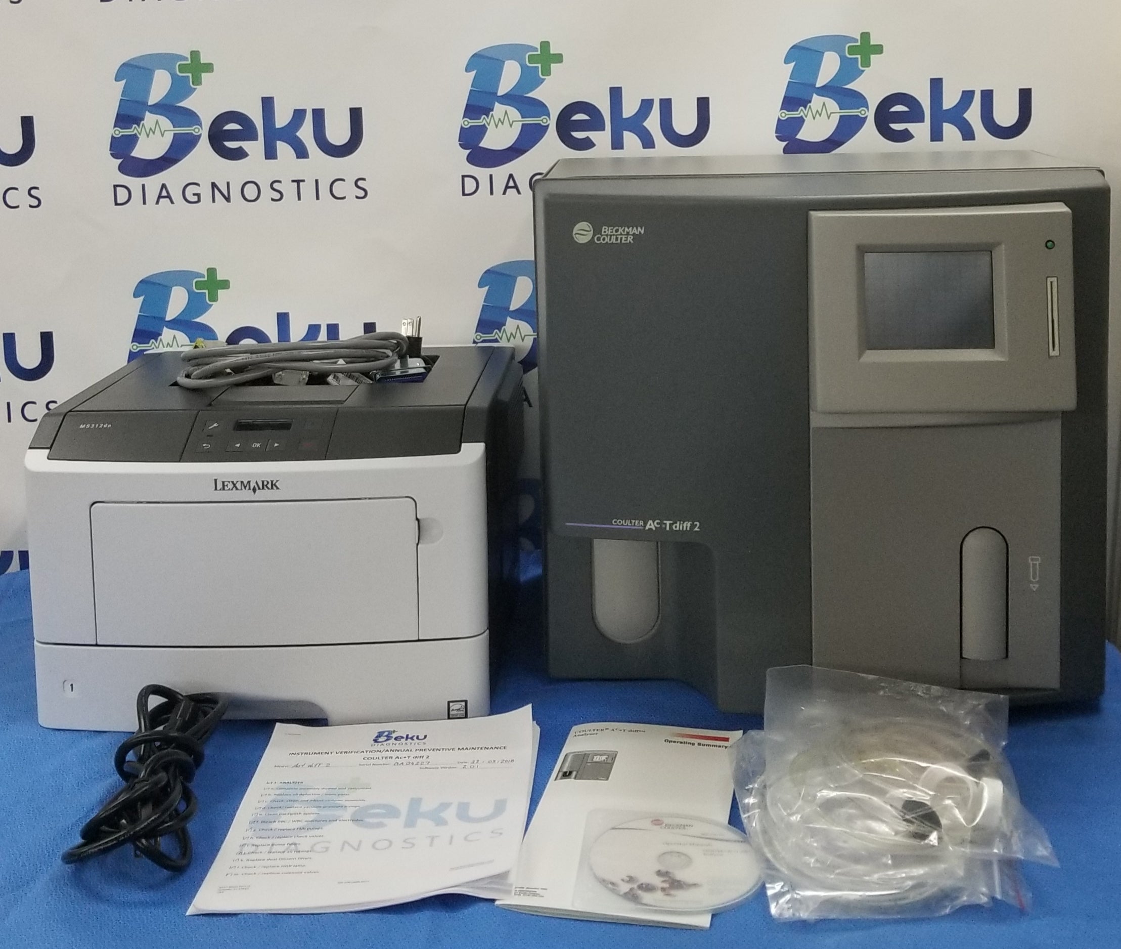 Beckman Coulter ACT DIFF II Hematology Analyzer – BekuDiagnostics